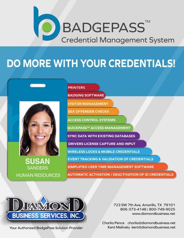 BadgePass Brochure - Diamond Business Services